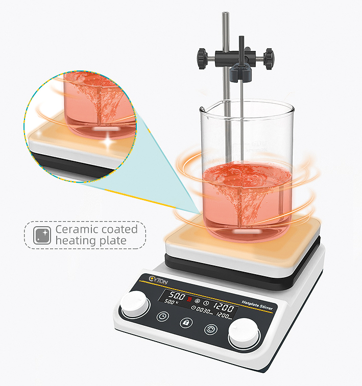 Digital Display Magnetic Hotplate - HS-8 Pro / HS-550 PRO